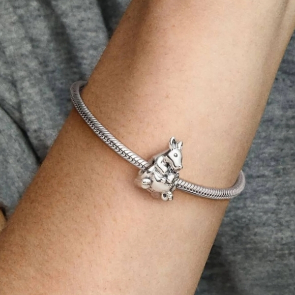 Pandora | Jewelry | Pandora Kangaroo Mom Baby Charm | Poshmark